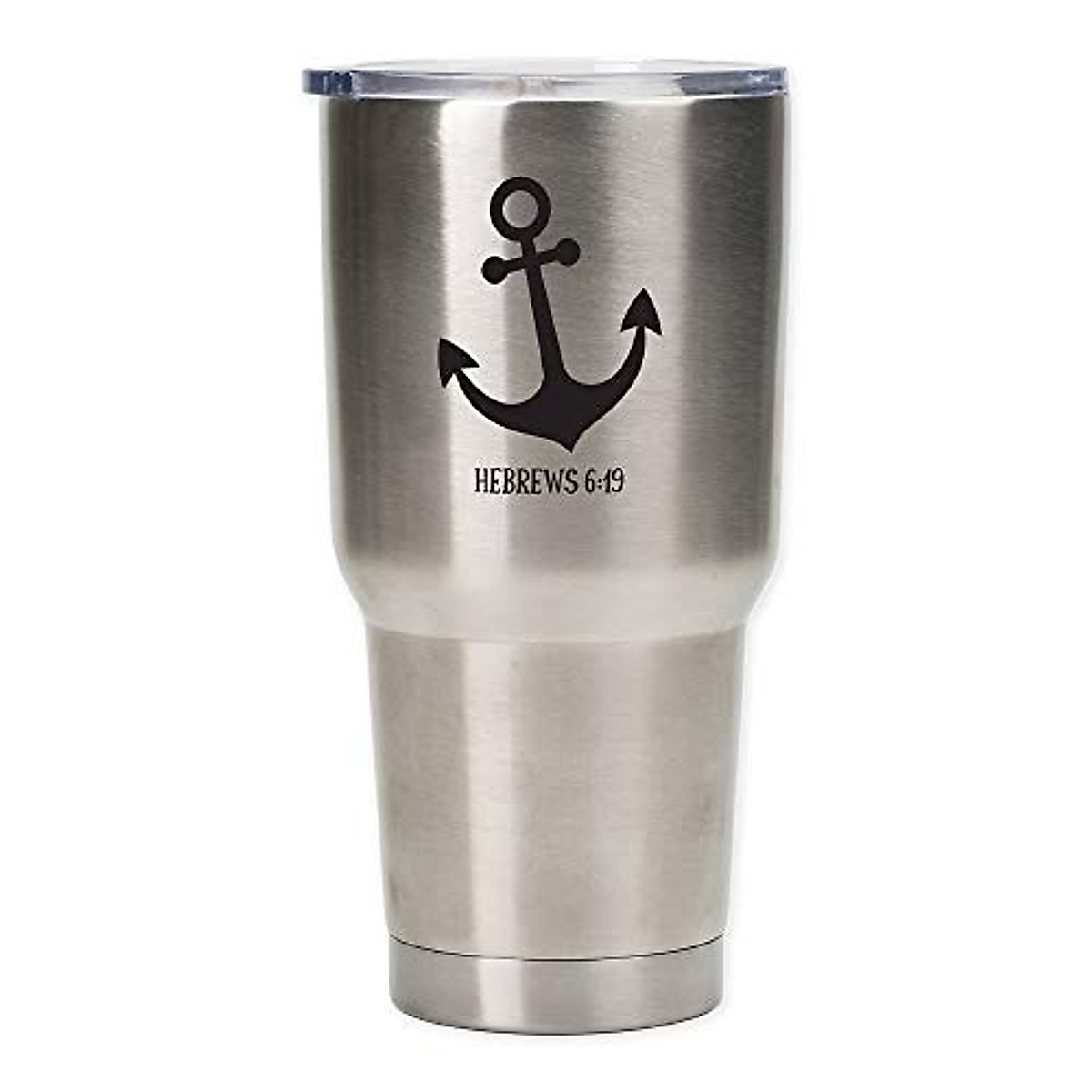 Elanze Designs Jesus is the Anchor of My Soul Stainless Steel 30 oz Travel Mug with Lid