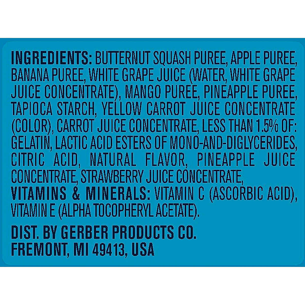 Gerber Fruit & Veggie Melts Freeze-Dried Fruit & Vegetable Snacks, Truly Tropical Blend, 1 ounce, 3 Pack