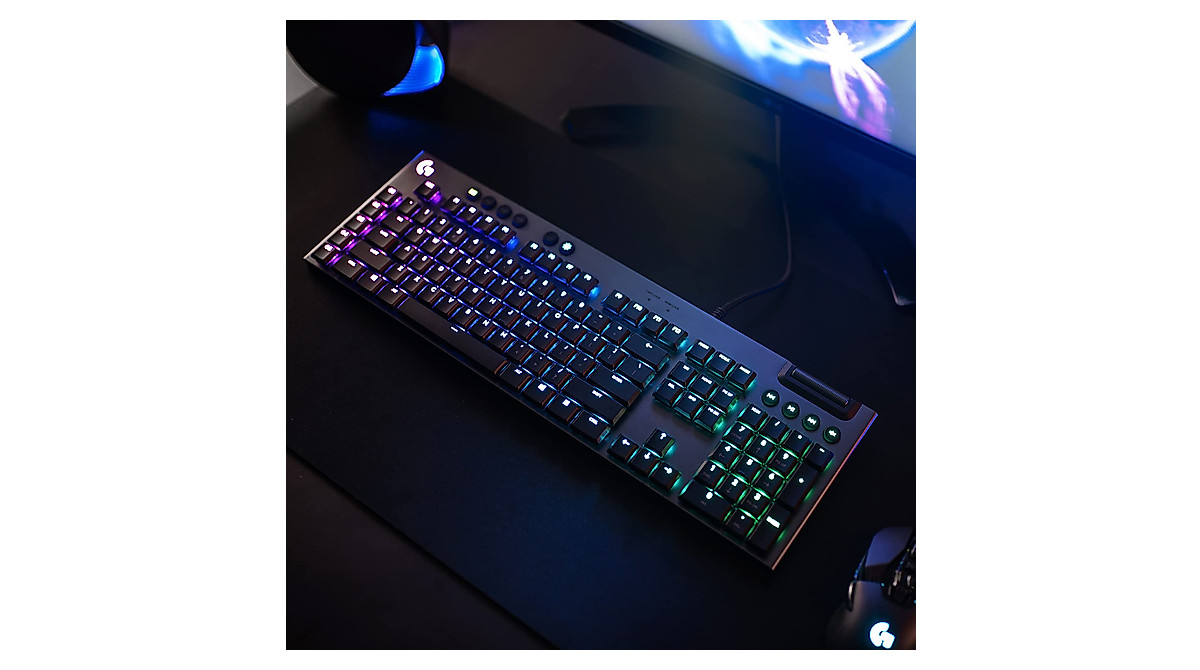 Logitech G G815 RGB Mechanical Gaming Keyboard - Tactile & Customizable