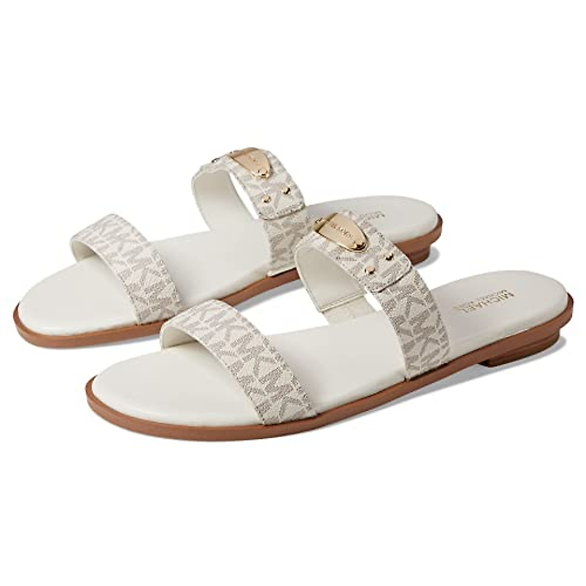 Michael Kors Plate Slide Vanilla Multi 7.5 M