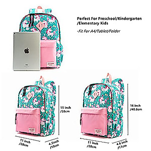 Preschool Backpack Little Kid Toddler Backpacks for Boys and Girls with Chest Strap (Unicorn)