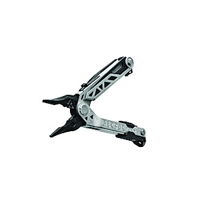 Gerber Gear Center-Drive Multitool Bit Set with Pliers, Knife & More - Silver Tool, Coyote Brown Sheath