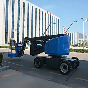 Compact Telescoping Forklift, Multi-Function Lift, Hydraulic Aerial Lift, Crawler Forklift, Boom Arm, All-Terrain Lift