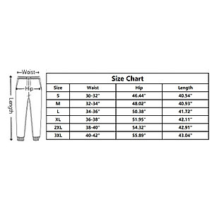 PACEIADTA Men's Cotton Linen Drawstring Pants Elastic Waist Casual Summer Beach Pants (XX-Large, Black)