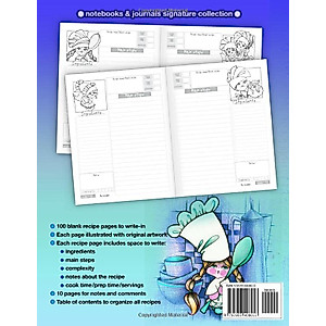 My recipes. Write-in cooking notebook.: 100 recipe journal. 1 page per recipe. (Notebooks & Journals Signature Collection)