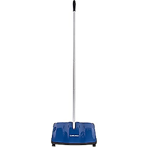 CFS 3640014 Duo-Sweeper ABS Multi-Surface Floor Sweeper, 1/2" Length Brush, 8" Length x 12" Width x 2-1/2" Height, Blue
