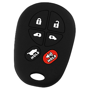 Key Fob Keyless Entry Remote Cover Protector for Toyota Van (GQ43VT20T)