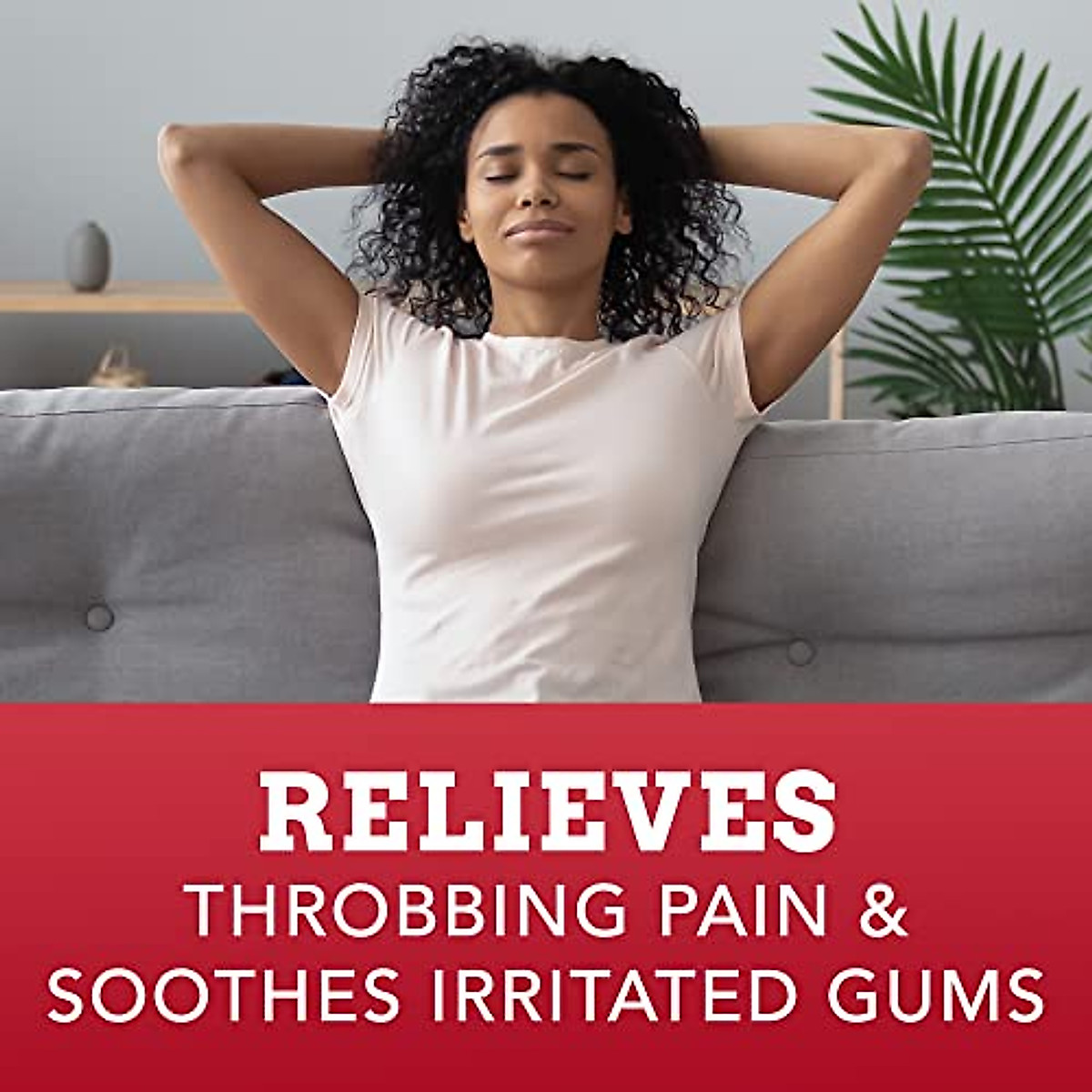 Orajel 3X for Toothache & Gum Pain: Maximum Gel Tube 0.42oz - From #1 Oral Pain Relief Brand - Orajel for Instant Pain Relief