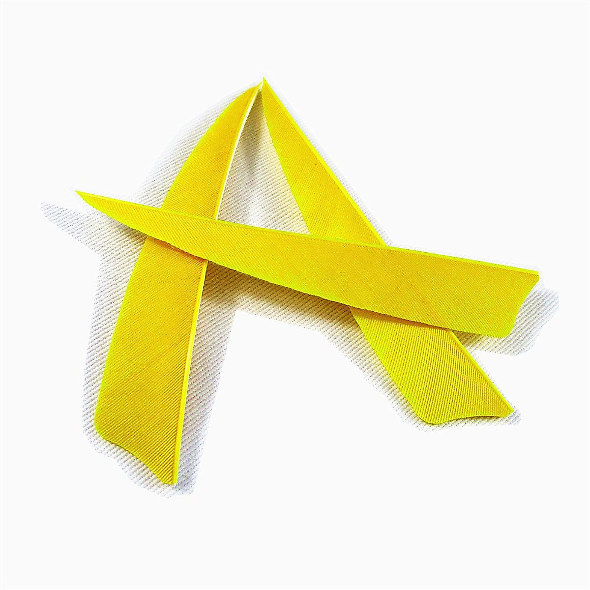 Zhan Yi Archery Fletchings Real Turkey Shield Feathers 4 inch Full Length 50 Pack Glued Right Wing for Arrows DIY