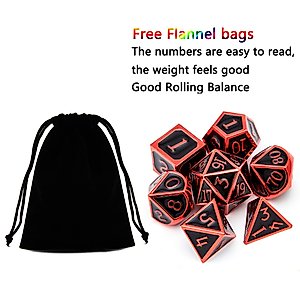 DND Dice Handmade Resin Sharp Edge D&D dice Set for Dungeons and Dragons RPG dice Beautiful Interior refractive Surface Wonderful and Unusual