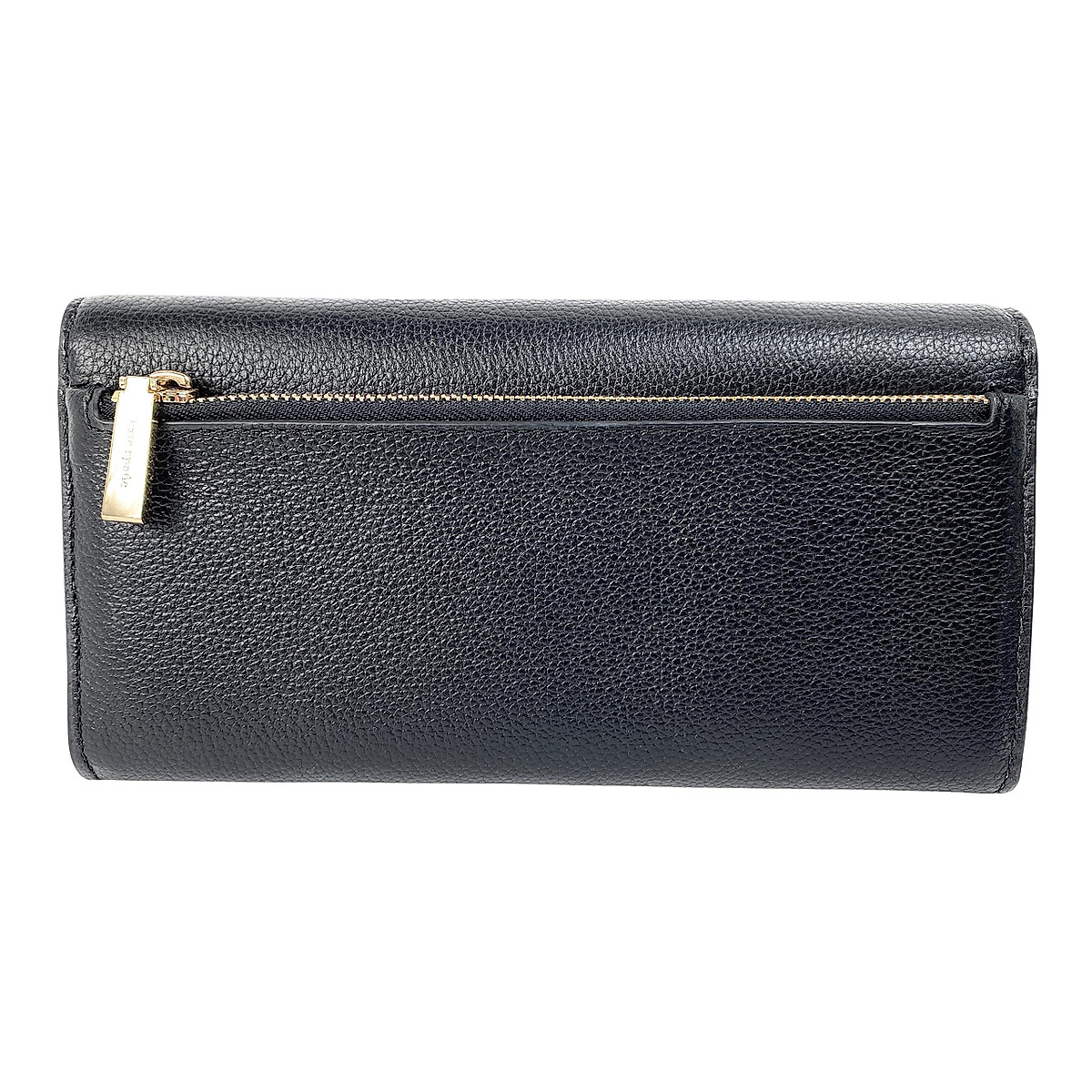 Kate Spade New York Lucia Large Slim Flap Wallet (Black)