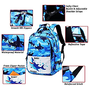 Kids Backpacks for Boys Elementary School Backpack Book Bags for Boys