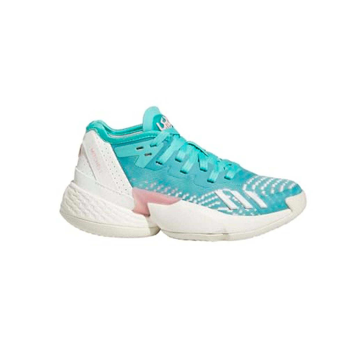 adidas D.O.N. Issue 4 Basketball Shoe, Pantone/Taupe Metallic, 2 US Unisex Little Kid