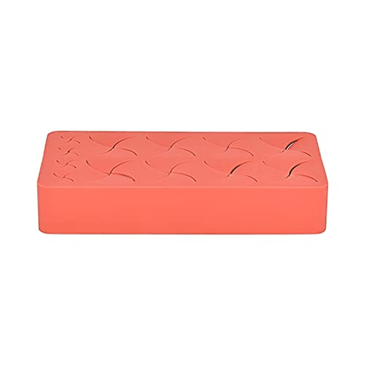 Multi-Function Silicone Storage Box, Silicone Multi-Grid Storage Display Rack, Metal Tool Glass Accessories Storage Box (S)