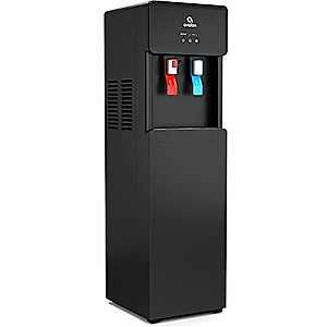 Avalon A7BOTTLELESSBLK Self Cleaning Touchless Bottleless Cooler Dispenser-Hot & Cold Water Child Safety Lock, UL/Energy Star, Black