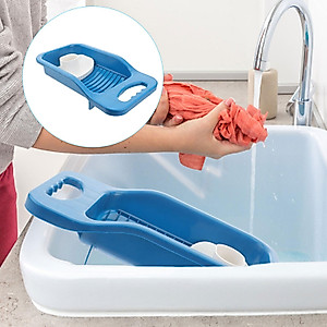 DOITOOL 1pc Small Washboard Non-slip Pp Child Washboard Basin