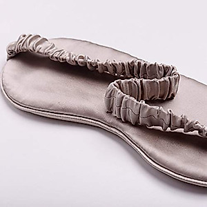 Silk Sleep Mask by Yanser Luxury 100% Mulberry Silk Eye Mask - Eye Cover - Eye Shade - Blindfold - Anti Aging - Skin Care - Ultra Soft - Light & Comfy - Travel Bag - Gift Package