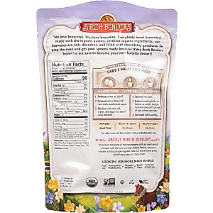 Birch Benders Organic Baking Mix Variety: Chocolate Cake, Yellow Cake, and Brownie Mix, Non-GMO, Kosher (Pack of 3) with By The Cup Swivel Spoons