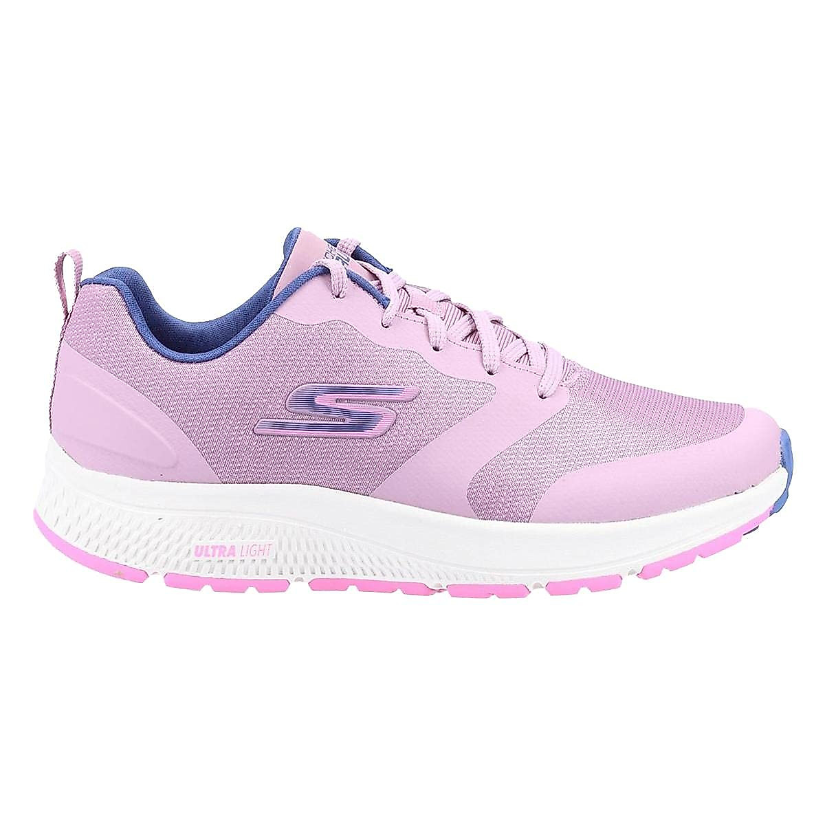 Skechers Womens/Ladies Go Run Consistent Lunar Night Sneakers (9) (Mauve)