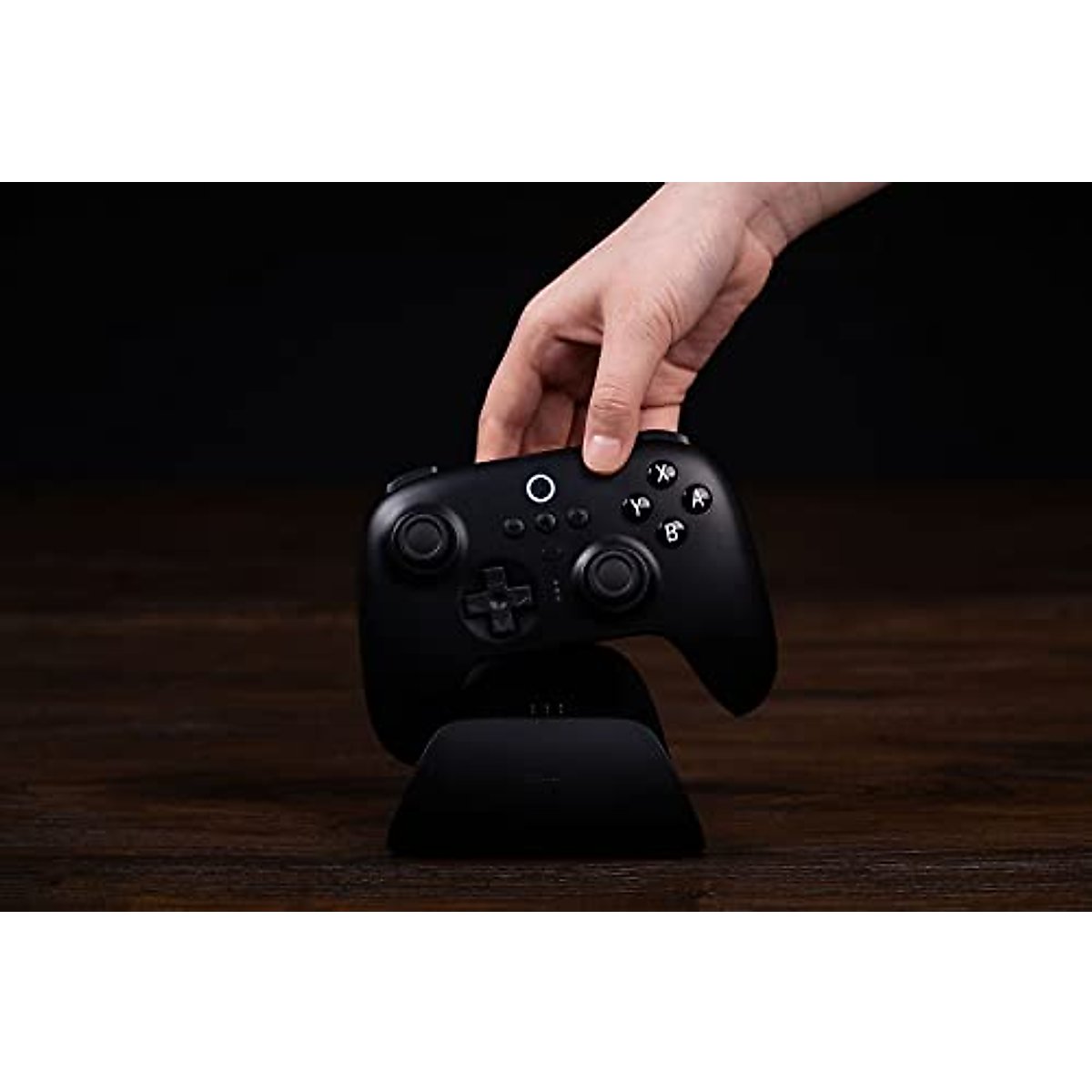 8Bitdo Ultimate Bluetooth Controller with Charging Dock for Switch and Windows, Black