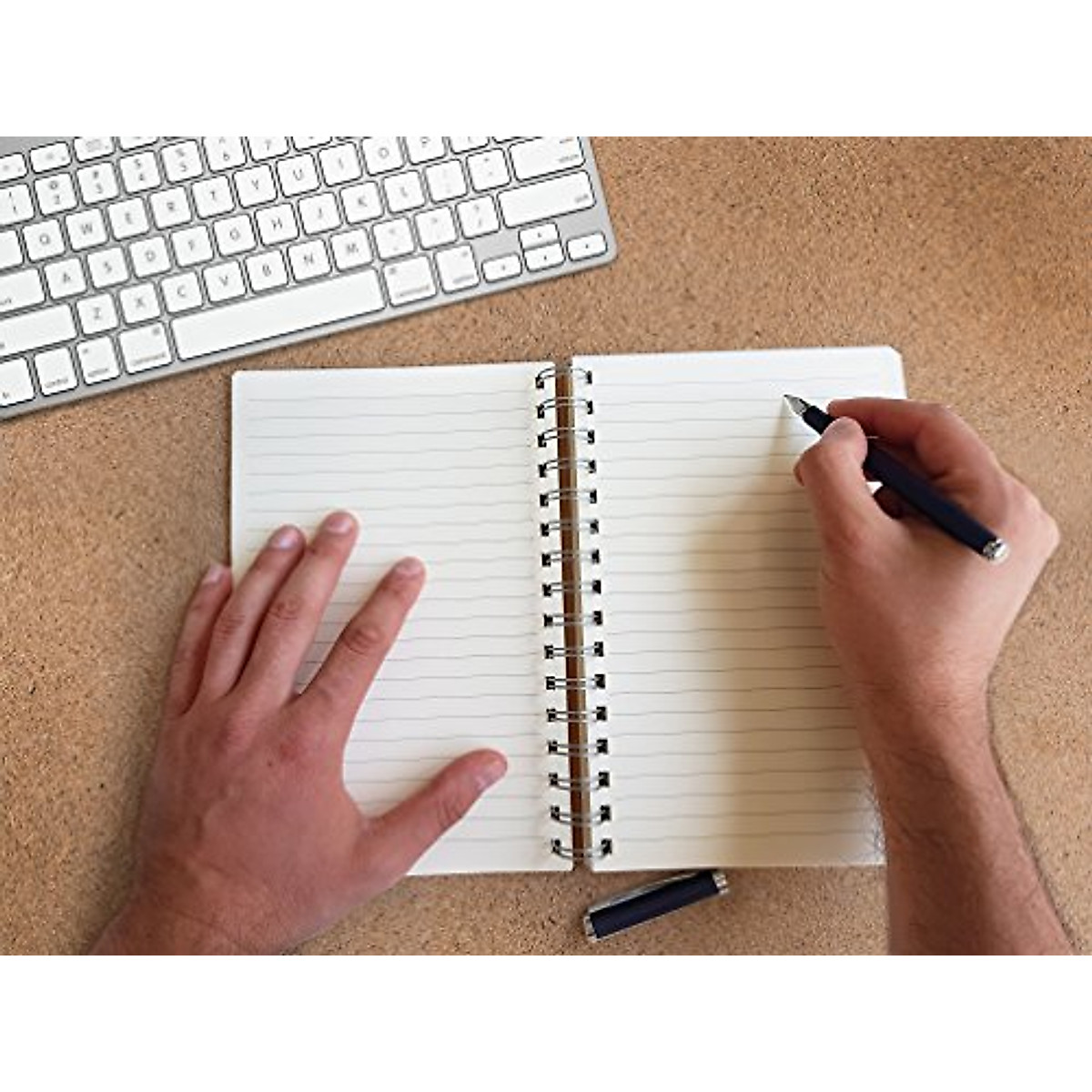 le vent A5 Spiral Dot & Lined Journals - 200 Creamy Pages - High-Quality 100gsm Paper - Durable Hardcover (5" x 8.25") - Perfect for Bullet Journaling, Planning, and Note-Taking - Designed by Artists