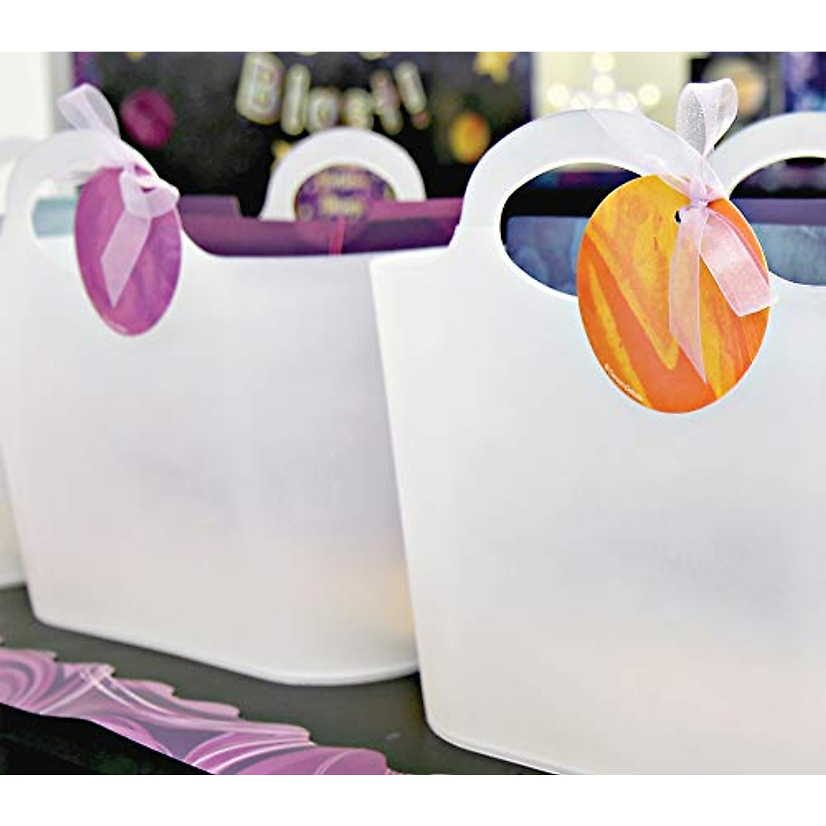 Carson Dellosa Galaxy 36-Piece Planets Bulletin Board Cutouts, Marble Planet Cutouts for Bulletin Board and Classroom Décor, Galaxy Classroom Cutouts, Space Classroom Décor