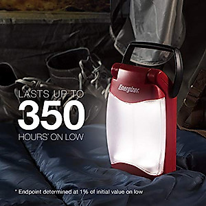 Energizer All-Weather LED Lantern, IPX4 Water Resistant, Bright and Durable Camping Lantern - Compact Emergency Light