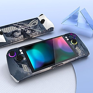 PlayVital 2 Set Protective Skin Decal for ROG Ally, Custom Stickers Vinyl Wraps for ROG Ally Handheld Gaming Console - Runecaster