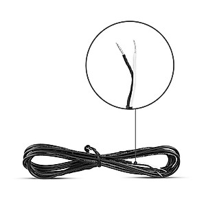 TNP AM Loop Antenna 2 Pin Cable Bare Wire (5ft) for Home Tabletop Stereo Radio Sound Receiver, Yamaha, Onkyo, Denon