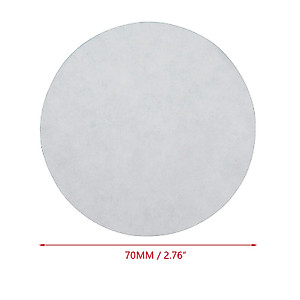 Coshar 300pcs 7cm Qualitative Filter Paper, Medium Flow Lab Supply Filter Paper