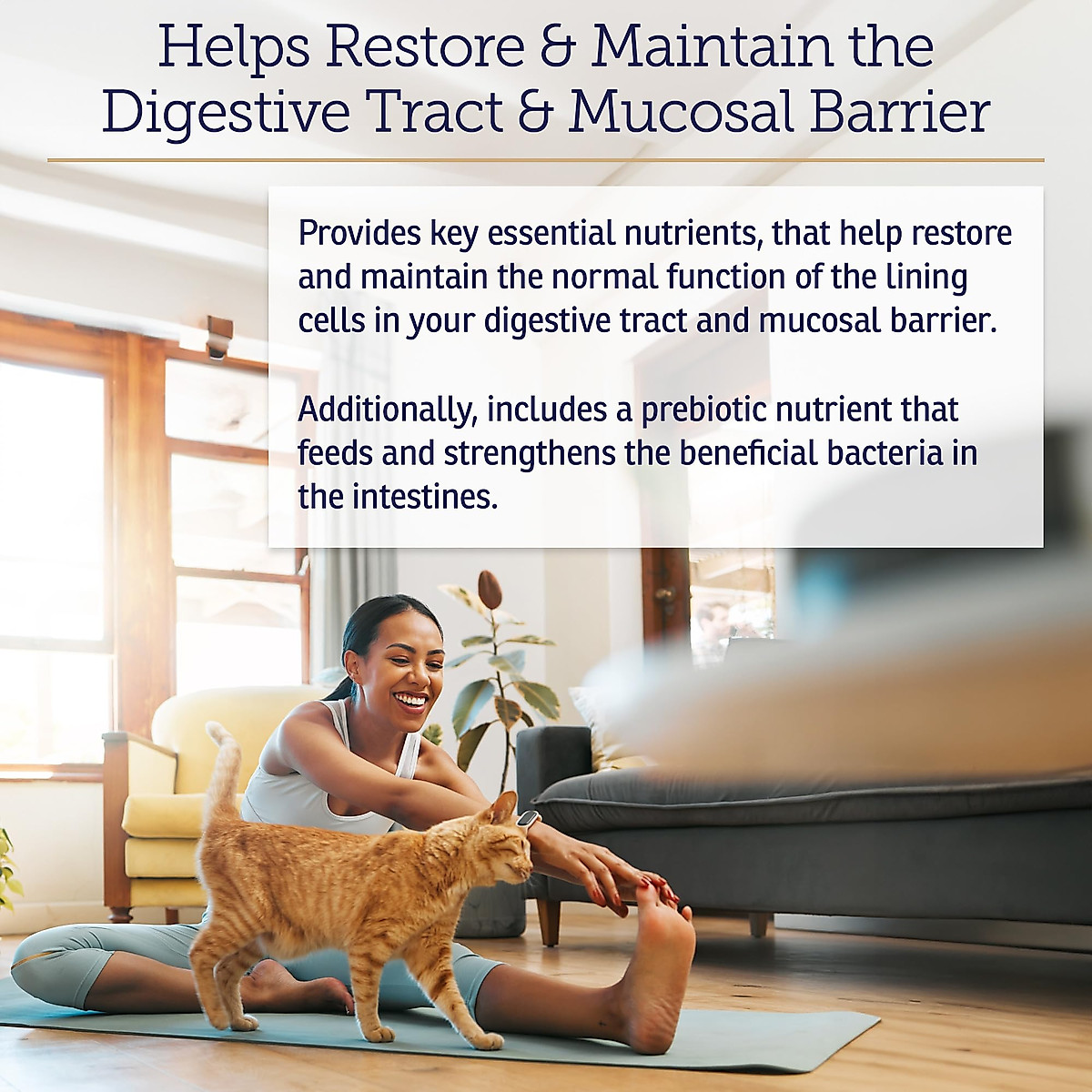 Rx Vitamins NutriGest - Dog Probiotics for Digestive Health - Probiotic for Cats - Cat Digestive Support,Anti Diarrhea for Cats and Dog Gas Relief - Probiotics for Dogs Powder - 4.65oz