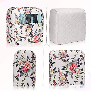 Kitchen Aid Mixer Cover With Pockets,Kitchen Stand Mixer Cover Compatible With 5-8 Quart Kitchenaid Hamilton Mixers,Kitchen Aid Mixer Assecories
