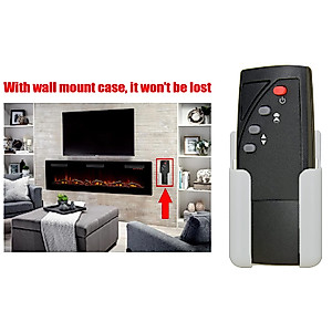Replacement Remote Control for Twin Star Duraflame 9HM7000 9HM8664 9HM8253 9QI075ARA 91HM100-01 91HM100-02 3D Electric Fireplace Heater