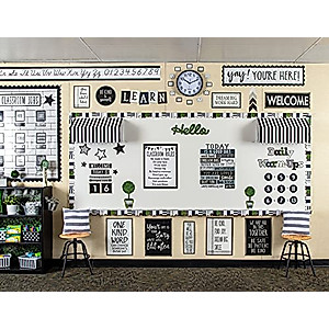 Black Wood Better Than Paper Bulletin Board Roll & Modern Farmhouse Wall Décor Bulletin Board