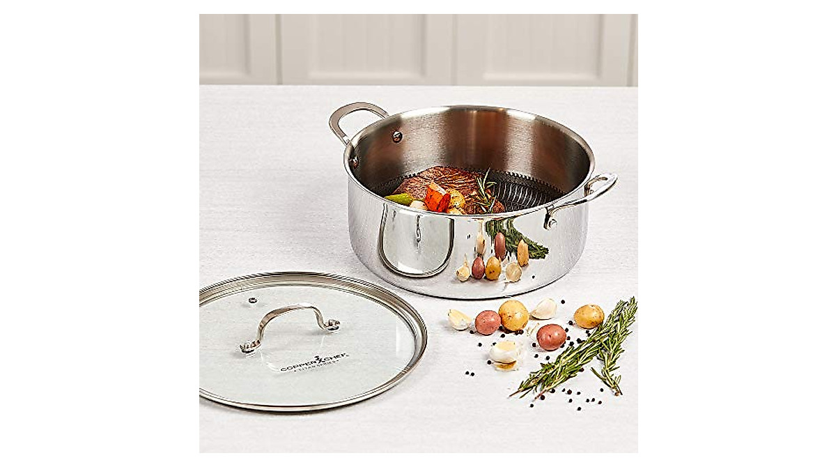 Copper Chef Titan Pan: Durable Non-Stick Casserole