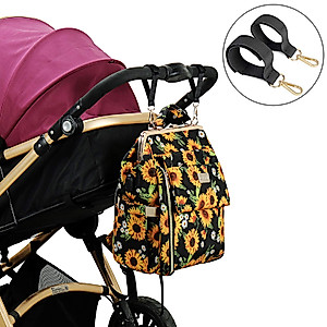 COALA HOLA Baby Diaper Backpack with Changing Pad, Multi-function Baby Bag, Waterproof Diaper Bags