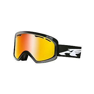 ARNETTE Windshield Snow Goggle, Midnight Black with Inferno Lens