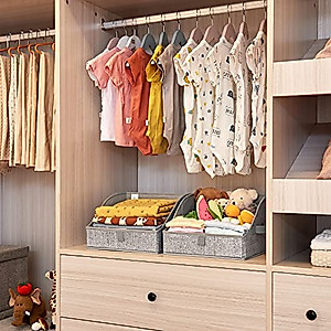 GRANNY SAYS Bundle of 3-Pack Trapezoid Closet Storage Bins & 3-Pack Trapezoid Storage Bins