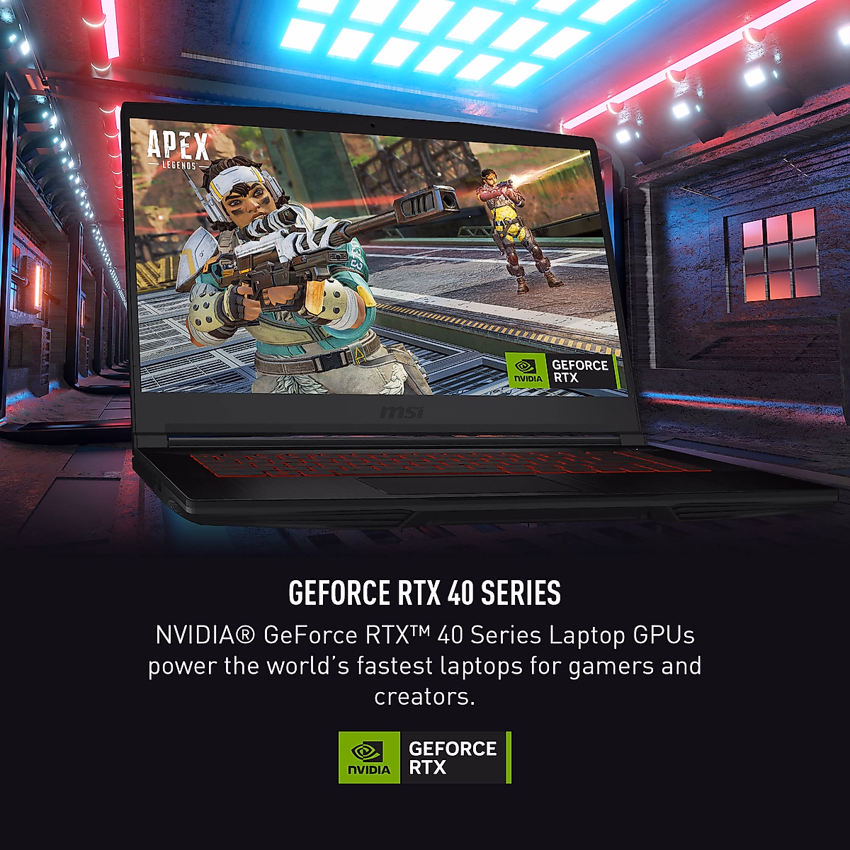 MSI GF63 15.6" 144Hz FHD Gaming Laptop, 12th Gen Intel Core i7-12650H Processor, NVIDIA GeForce RTX 4050 6GB, 64GB DDR4 Memory, 2TB NVMe SSD, Ethernet, WiFi 6, Windows 11, Black