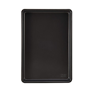 Chicago Metallic Pro Non-Stick Jelly Roll Baking Pan, 15.5-Inch, Gray