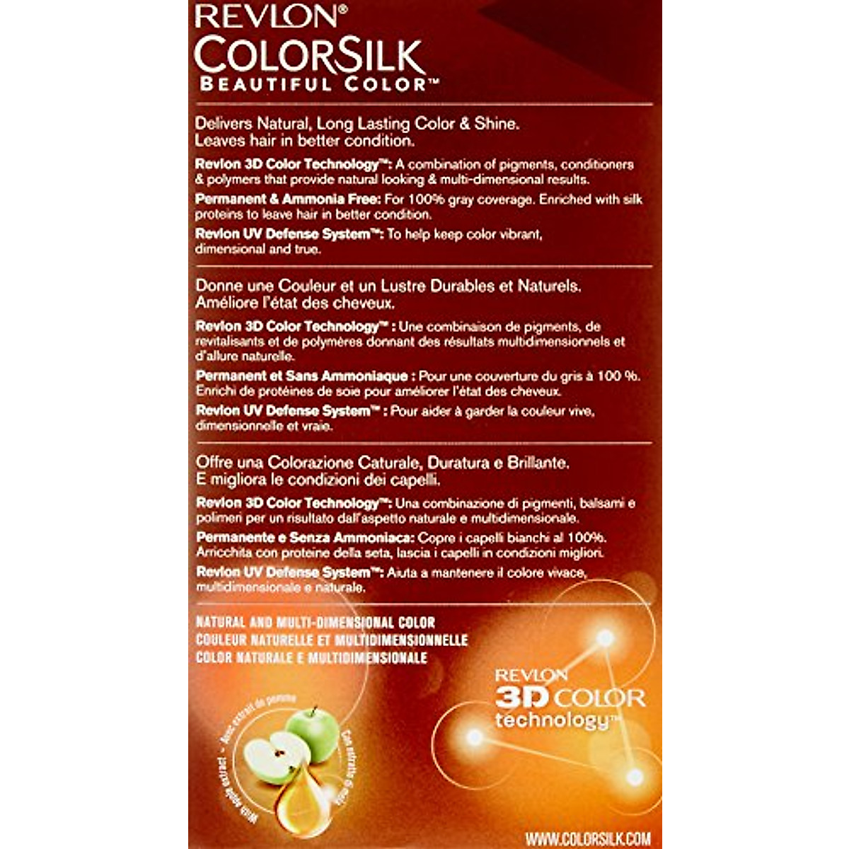 Revlon Colorsilk Haircolor, Black, 1-Count (Pack of 1)