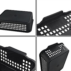 Begale Plastic Desktop Storage Trays Baskets Organization, Set of 6