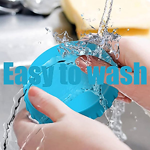 Bigomila 6 Pack Silicone Soda Lid Beverage Can Cover Beer Bottle Caps Juice Can Topper Reusable Food Grade Coke Can Saver 6 Color Silicone Can Can Stopper Fit 2.13”Standard Can