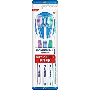 Sensodyne Sensitive Toothbrush (2+1 Pack)