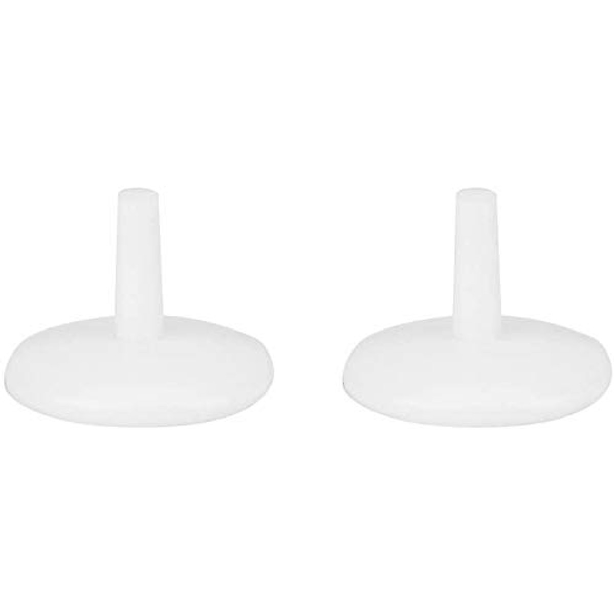 2pcs Golf Bag Clip On Putter Clamp Holder Putting Organizer Club White Ball Marker