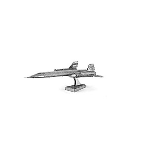 Fascinations Metal Earth SR-71 Blackbird Airplane 3D Metal Model Kit