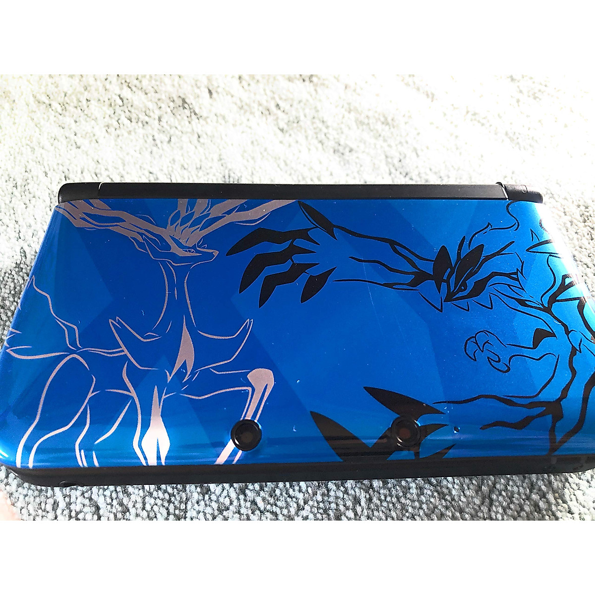 NINTENDO 3DS LL Pocket Monsters Y pack Xerneas Yveltal Blue (Japanese Region Games Only)