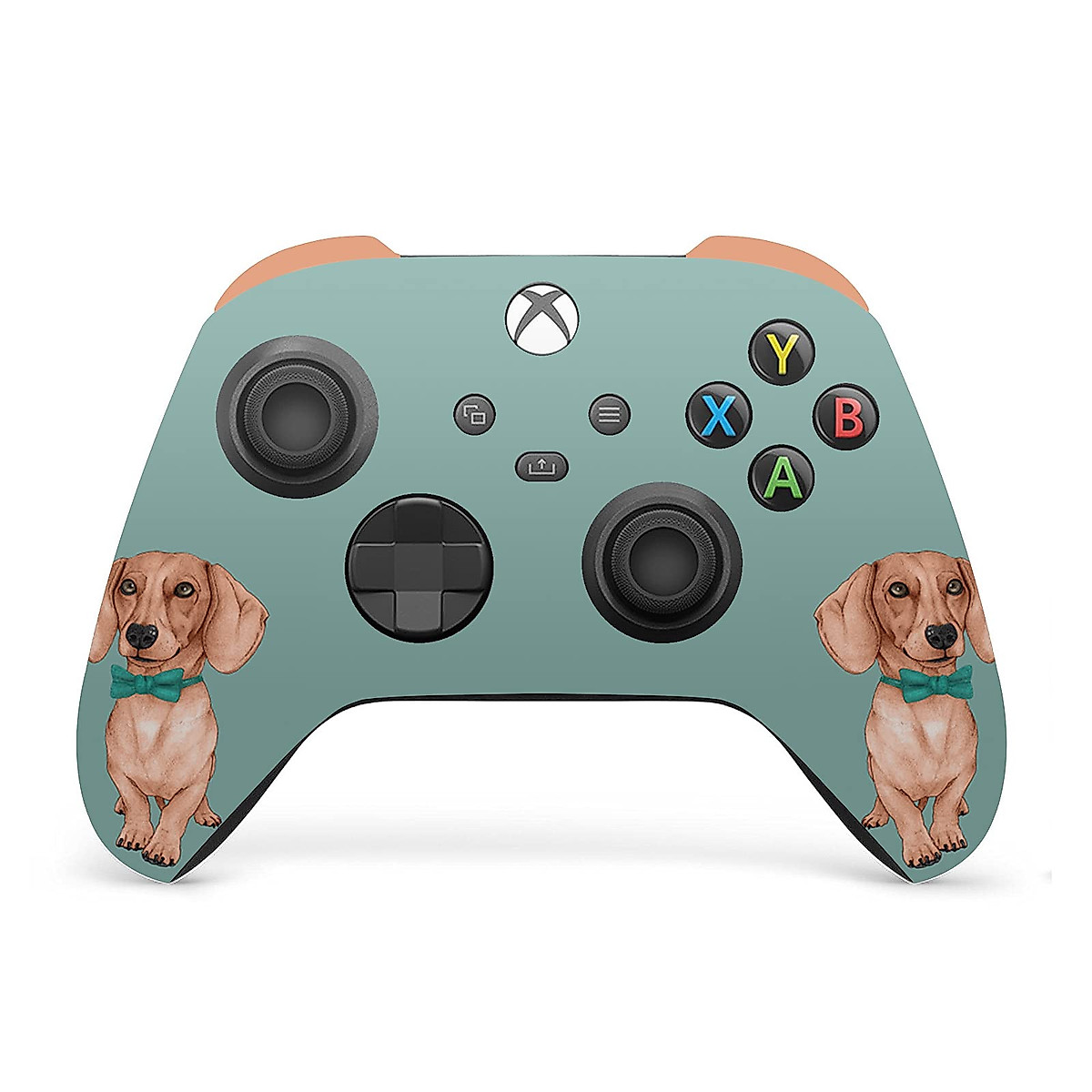 Head Case Designs Officially Licensed Barruf Dachshund, The Wiener Art Mix Vinyl Sticker Gaming Skin Decal Cover Compatible With Xbox Series X Console and Controller Bundle