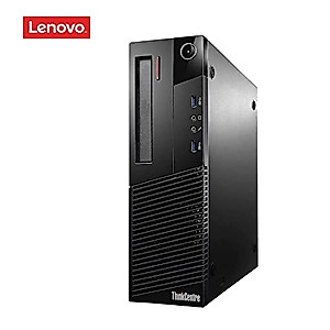 Lenovo ThinkCentre SFF Desktop Computer i7 up to 3.9GHz, 16GB RAM, New 1TB SSD, WiFi, Keyboard & Mouse, Windows 10 Pro (Renewed)