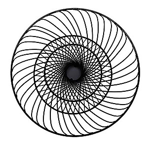 WSZJJ Creative Modern 2 Layer Metal Bowl Kitchen Fruit Basket Champagne Elegant Home Living Room Decoration Storage Basket